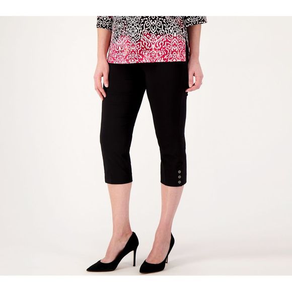 Susan Graver | Pants & Jumpsuits | Susan Graver Ultra Stretch Capri ...